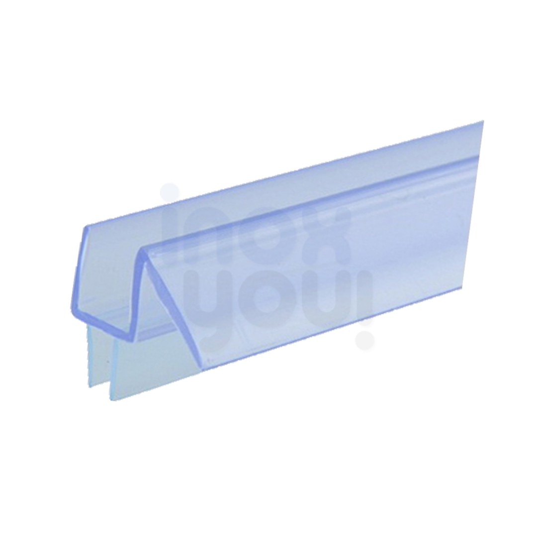 Clear Bottom Swipe W/ For 3/8 Glass 95" - Inoxyou - Glass Hardware